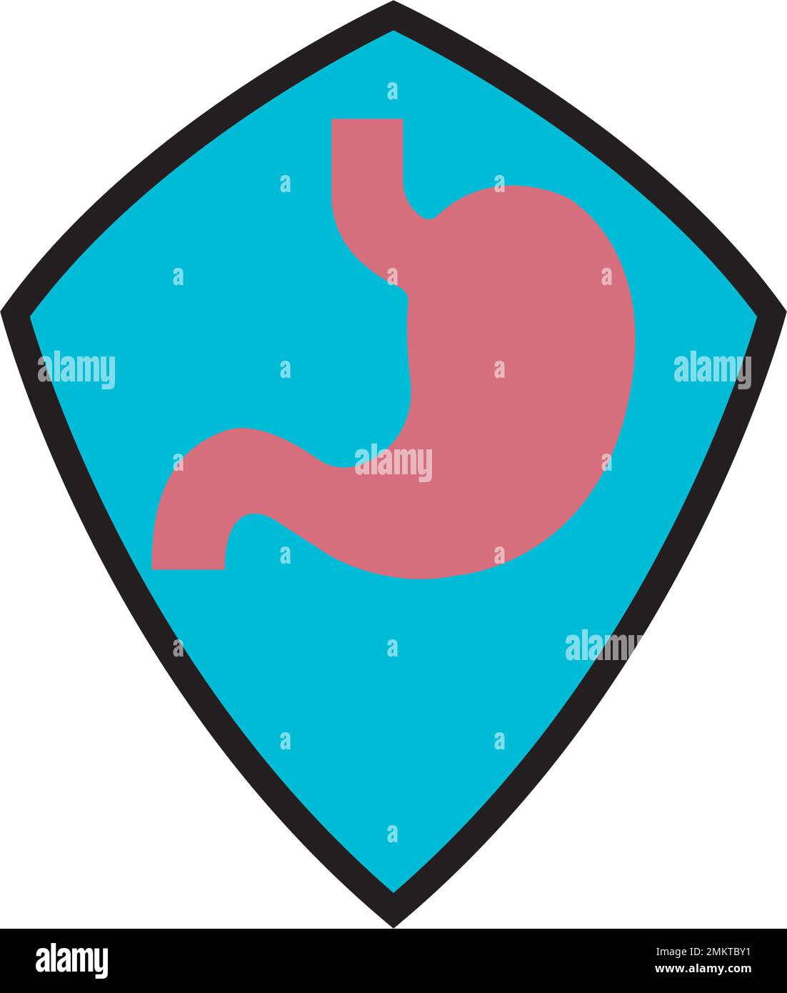 stomach care logo,vector illustration symbol design template Stock ...