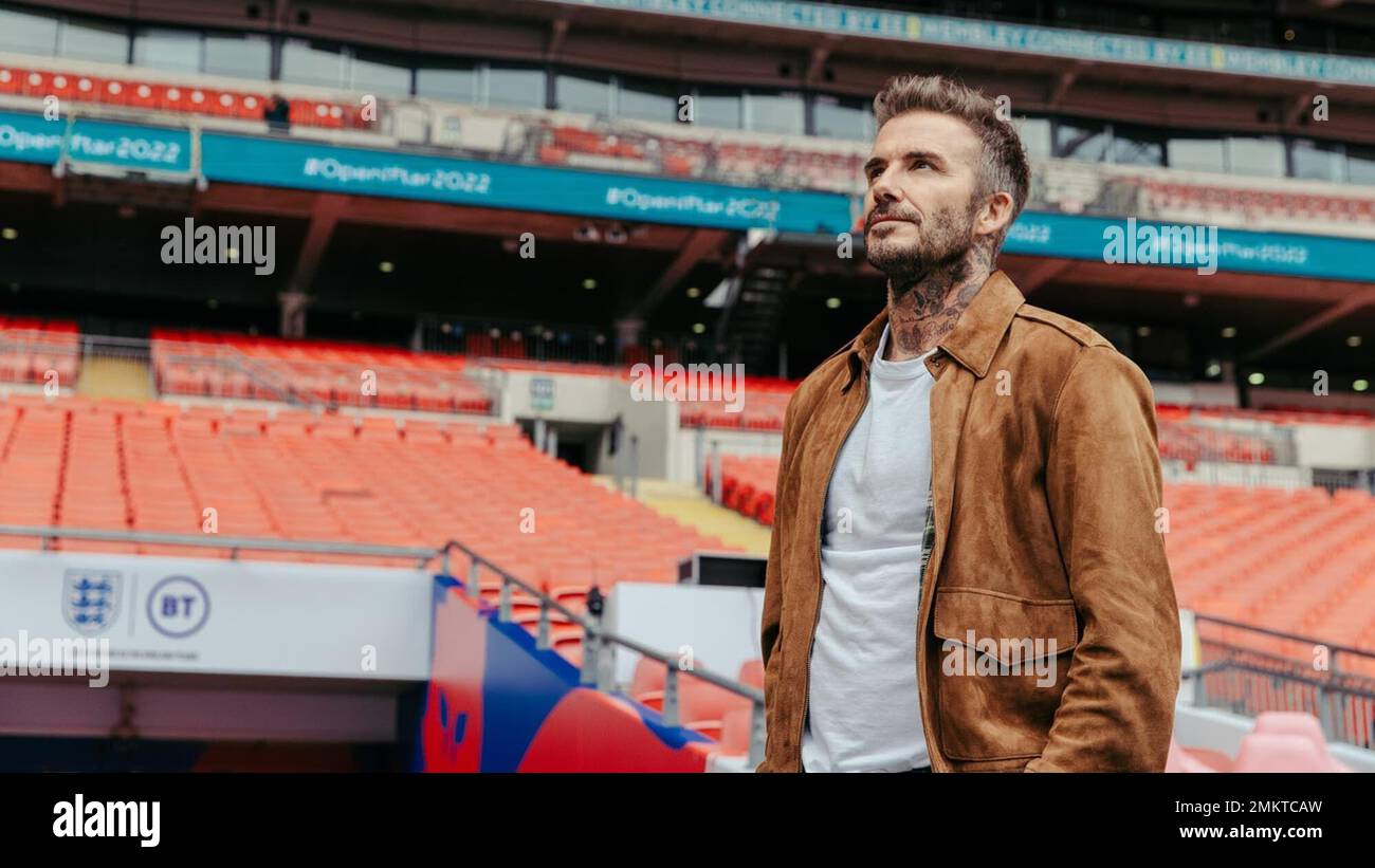 DAVID BECKHAM in SAVE OUR SQUAD (2022), directed by SEAN DOYLE. Credit: Studio 99 / Warner Bros ...