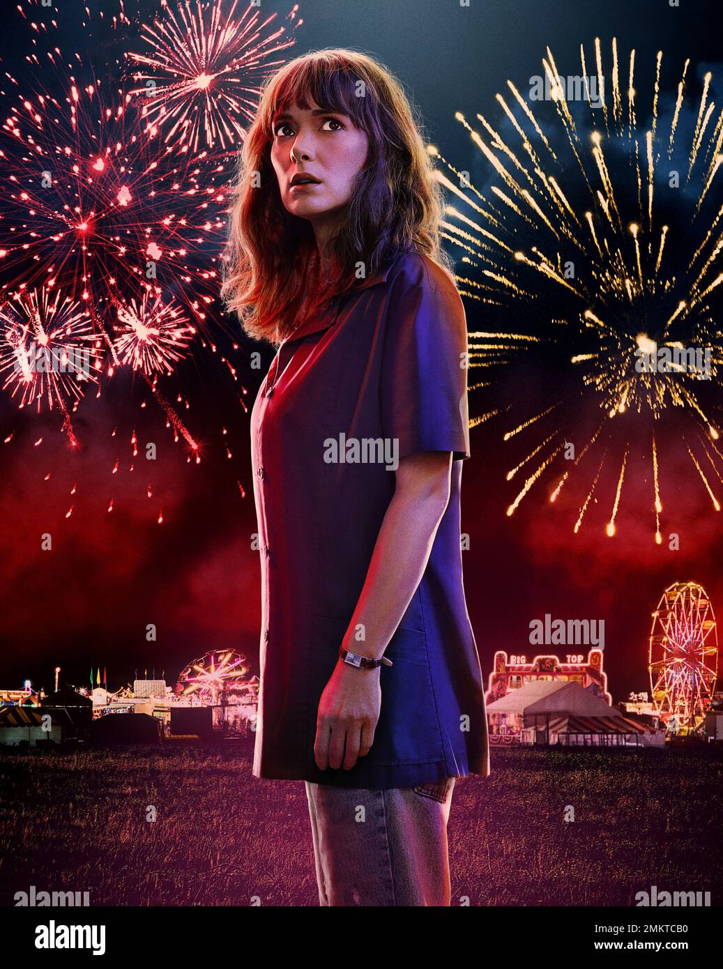 WINONA RYDER in STRANGER THINGS (2016), directed by MATT DUFFER and ...