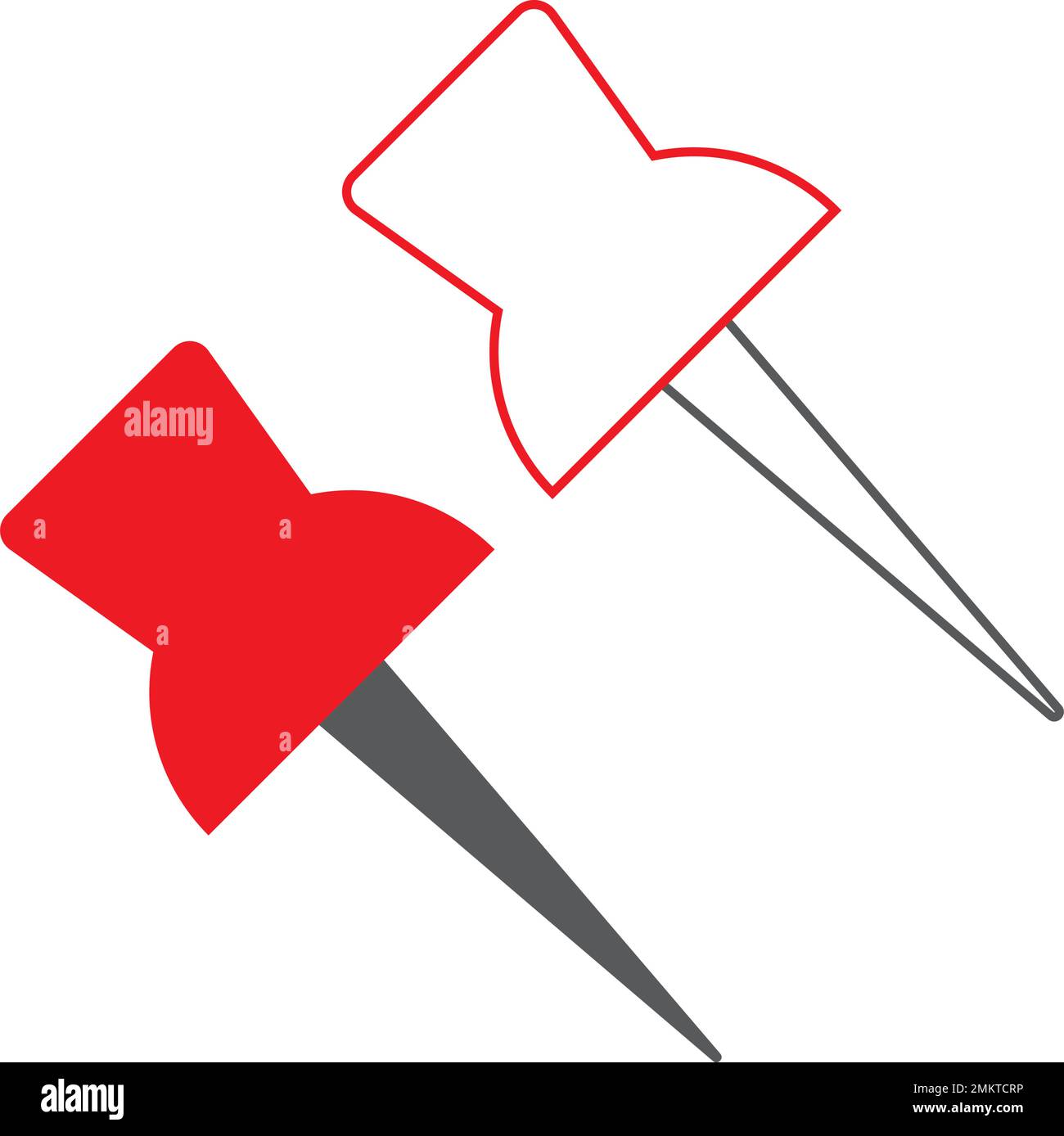 Wire nail vector vectors hi-res stock photography and images - Alamy
