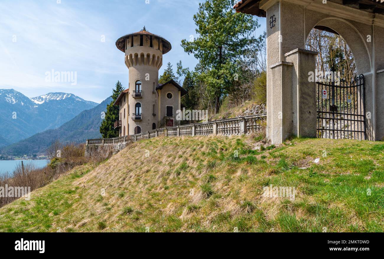 The Villa Dianella is 'the castle', historic home from the 900, in a privileged position ...