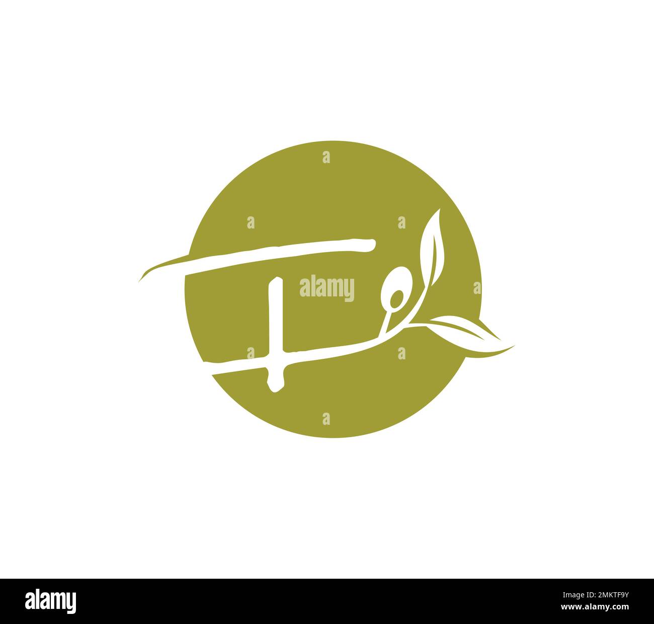 F food logo Stock Vector Images - Alamy