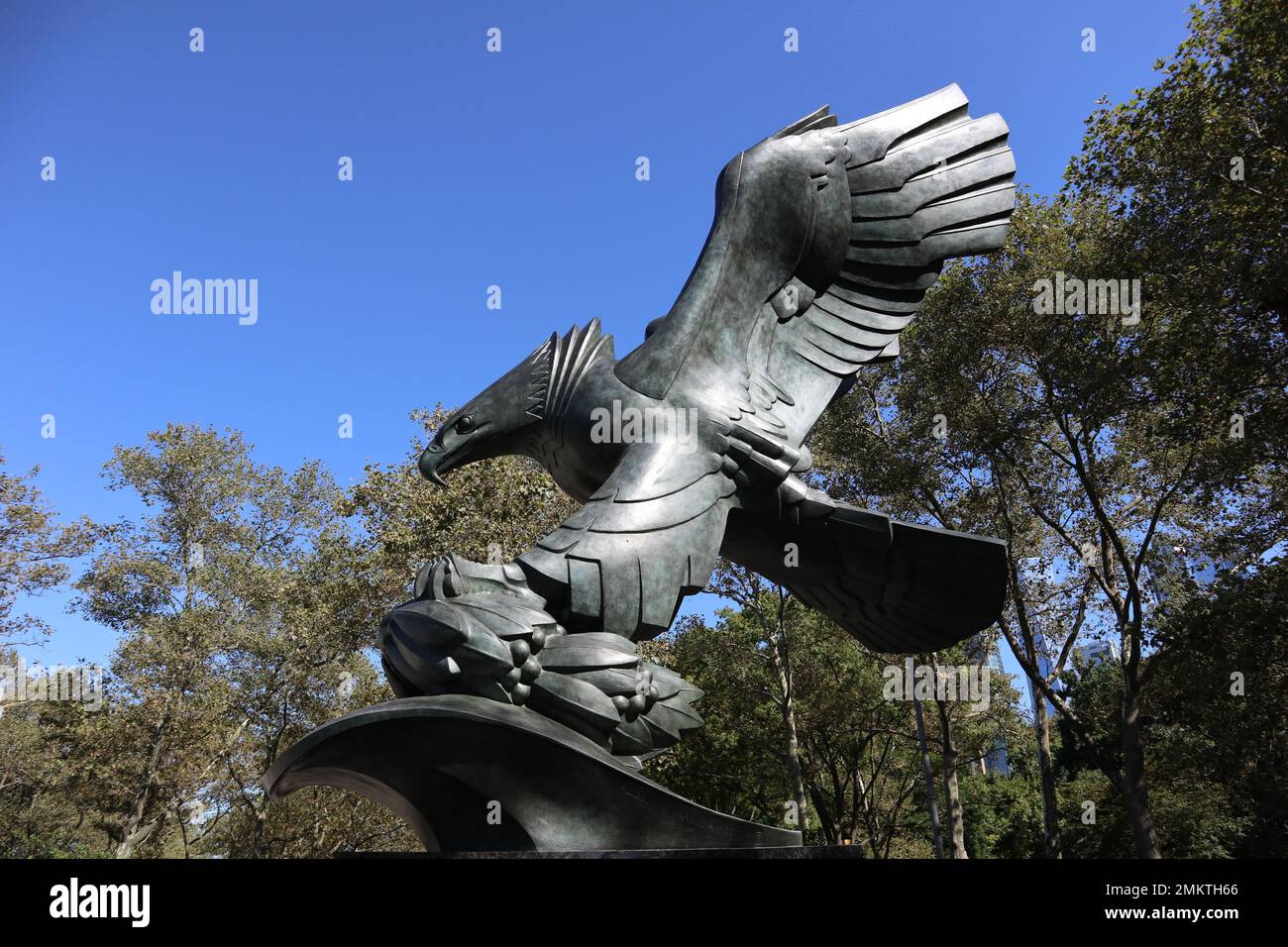 New york eagle Stock Photo - Alamy