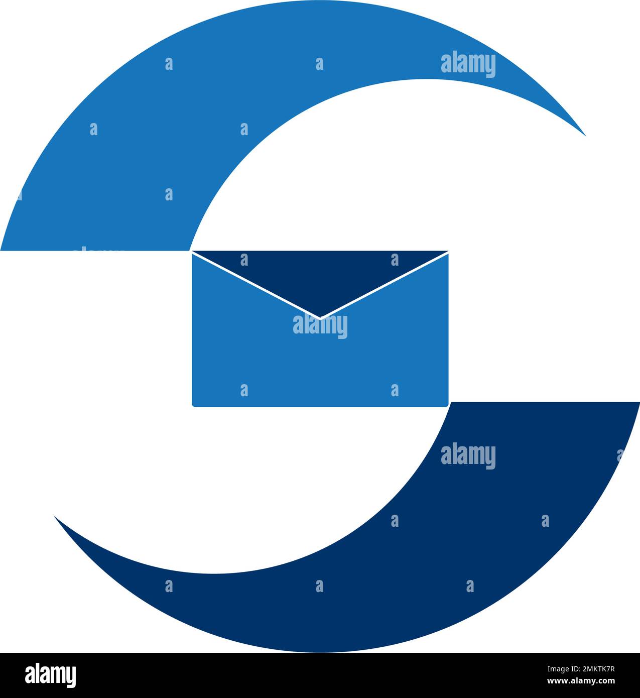 envelope logo vector .illustration trendy design template Stock Vector ...