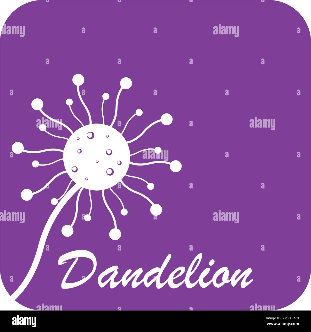 Dandelion seed shape Stock Vector Images - Alamy