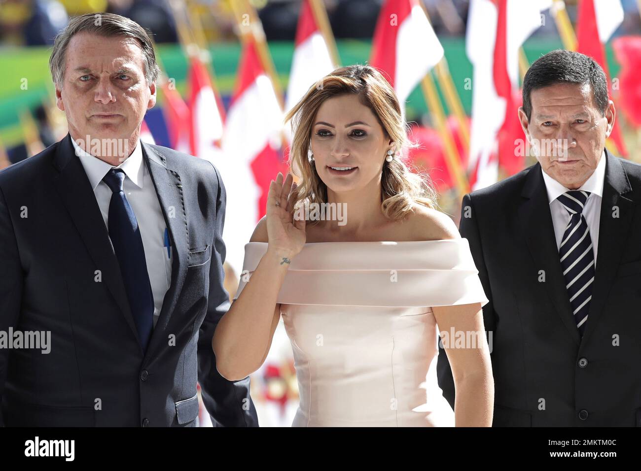 Michelle bolsonaro hi-res stock photography and images - Alamy