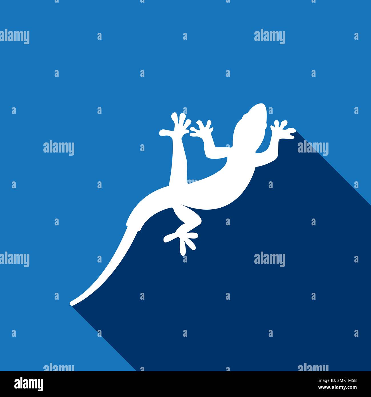 house lizard vector icon illustration simple design Stock Vector Image ...