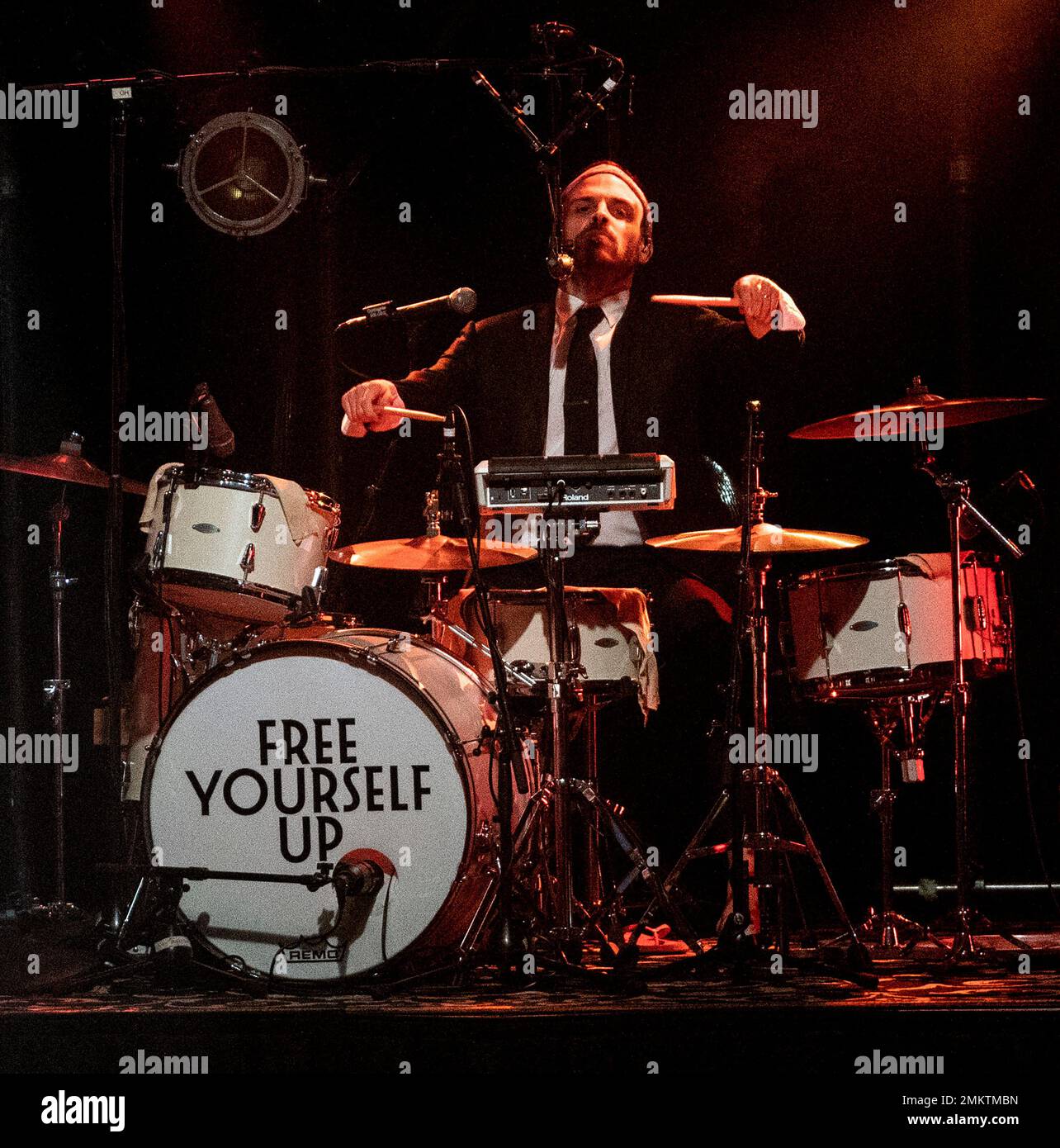 The multigenre band Lake Street Dive with drummer Mike Calabrese ...