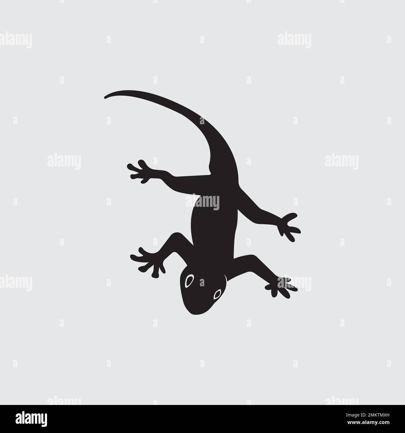 house lizard vector icon illustration simple design Stock Vector Image ...