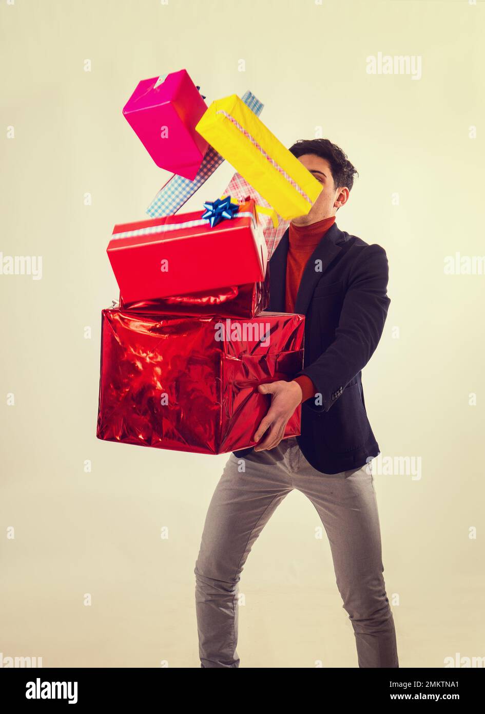 Tripping man falling hi-res stock photography and images - Alamy