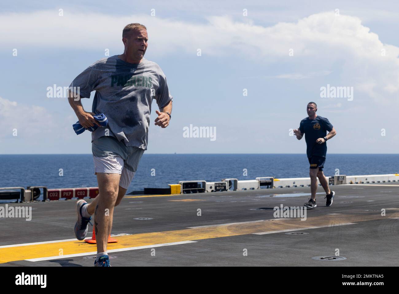 U.S. Marine Corps Col. Matthew C. Danner, the 31st Marine Expeditionary ...