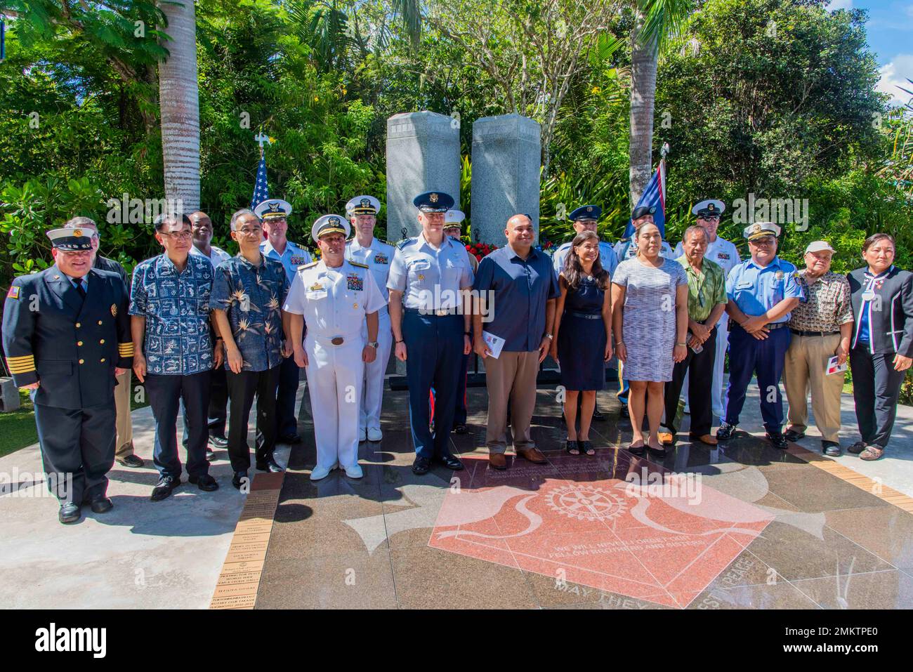 DEDEDO, Guam (Sept. 11, 2022) - Joint Region Marianas leadership, Guam ...