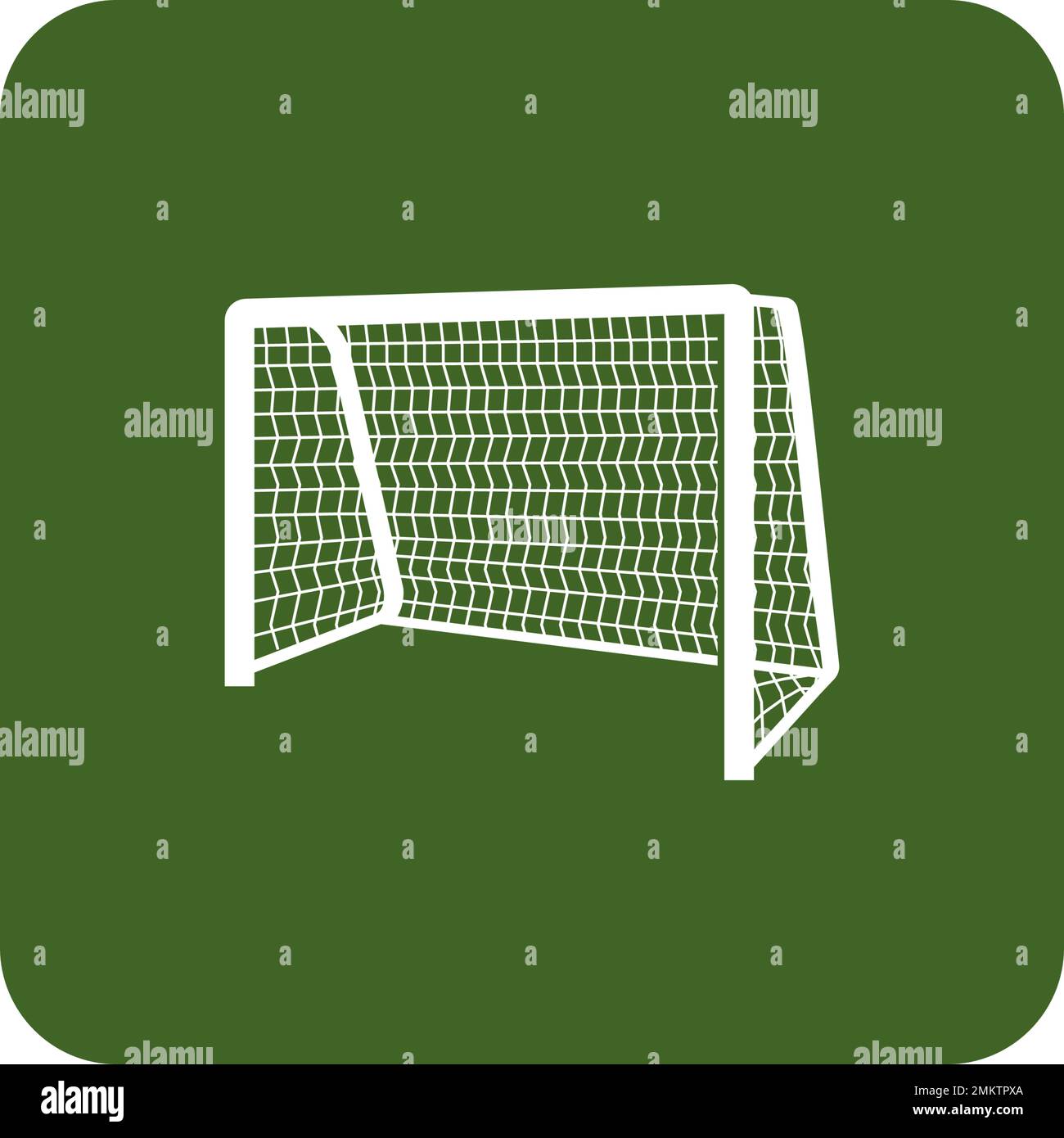 Goal post vector vectors hi-res stock photography and images - Alamy