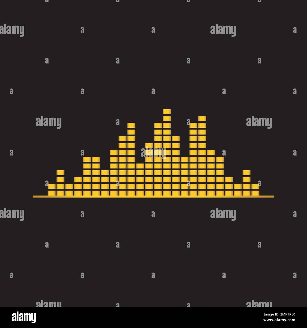 sound signal icon vector illustration symbol design Stock Vector Image ...