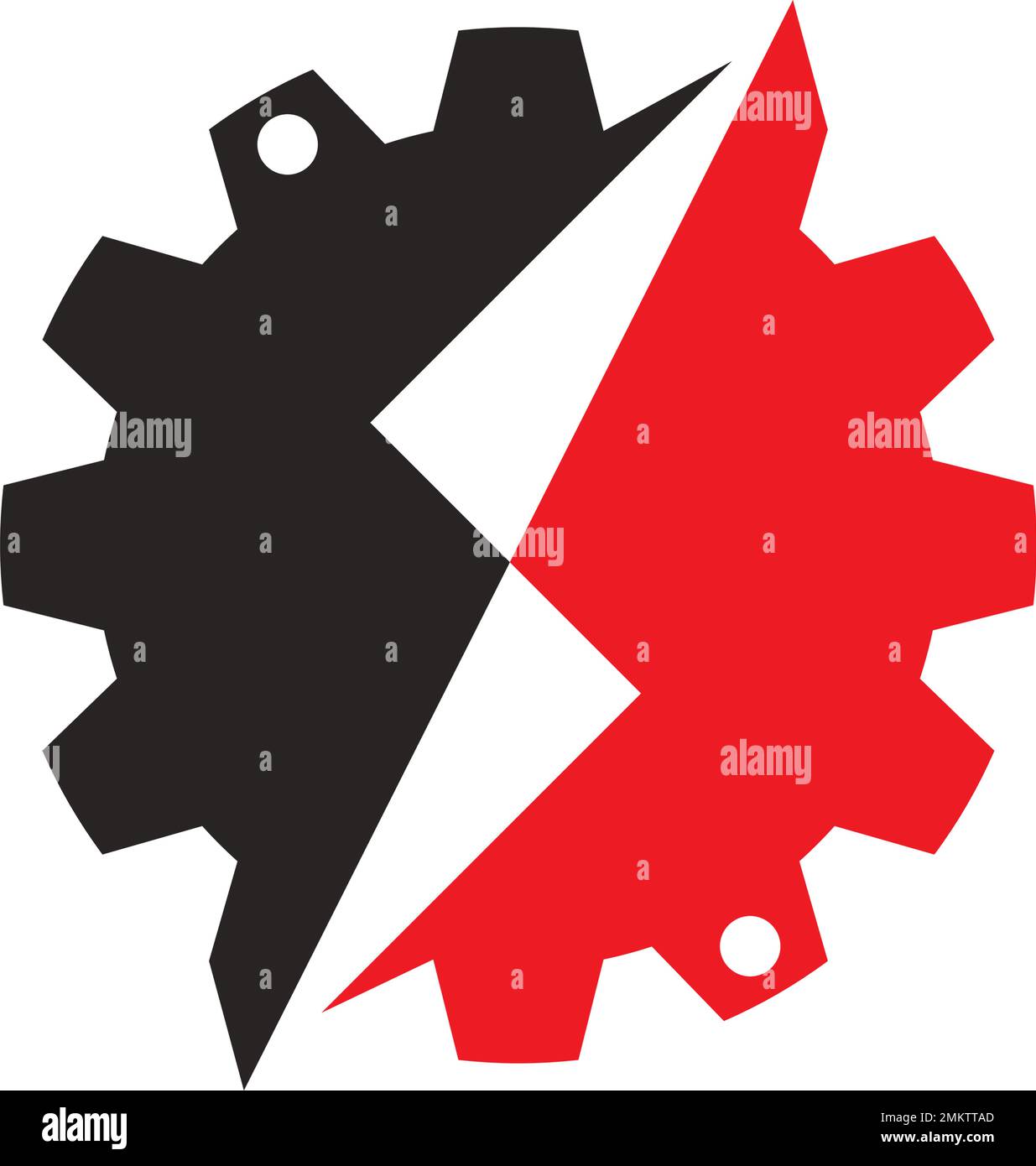 gear logo vector illustration design template Stock Vector Image & Art ...