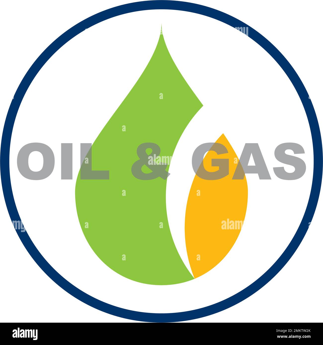 Oil and gas logo vector art hi-res stock photography and images - Alamy