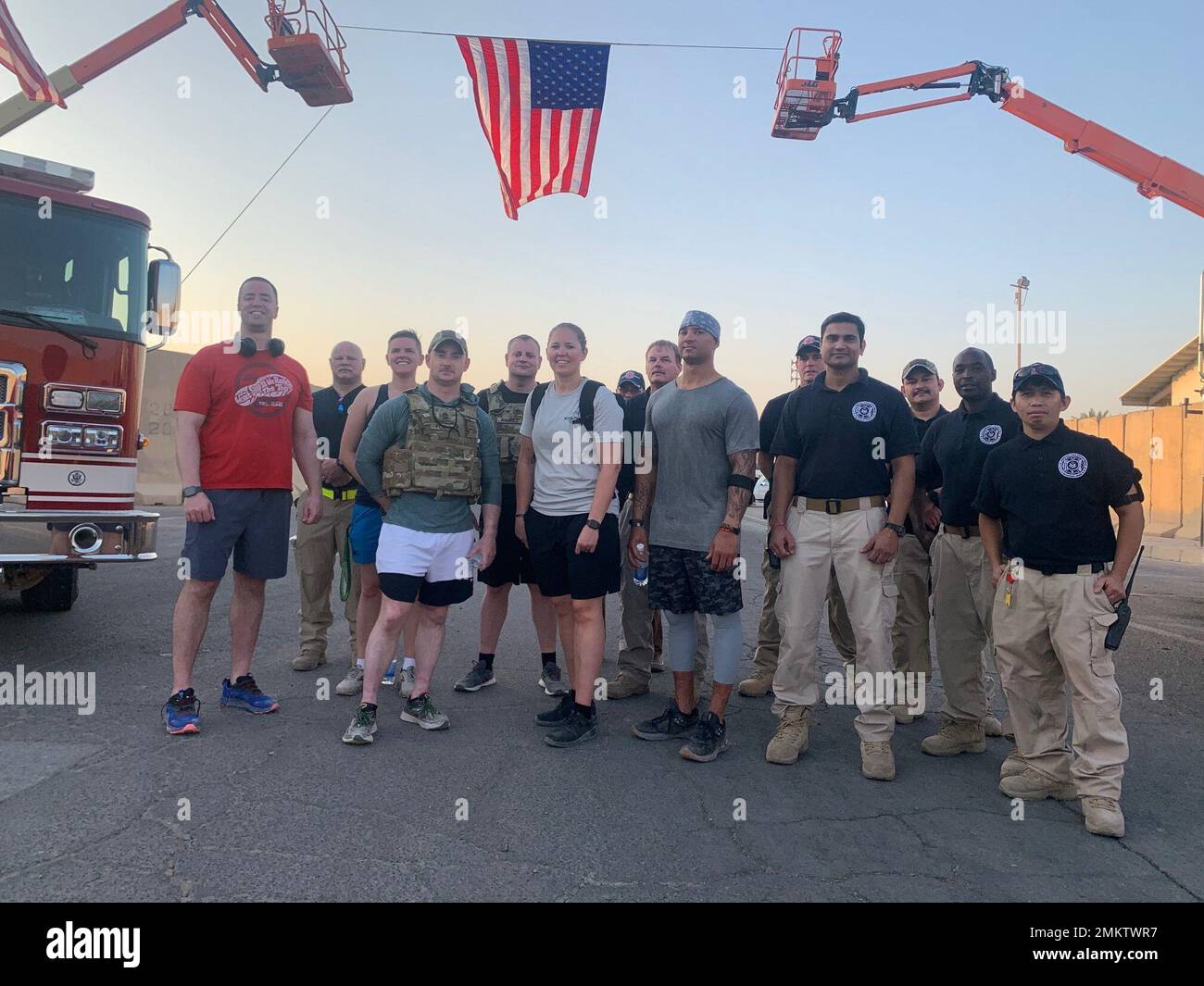 Baghdad diplomatic support center hi-res stock photography and images ...