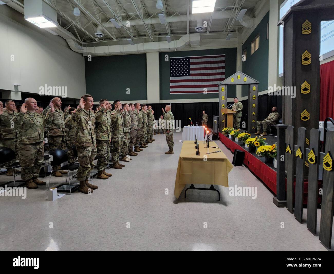 Command Sgt. Maj. James Taylor, 63rd Troop Command, Michigan Army ...