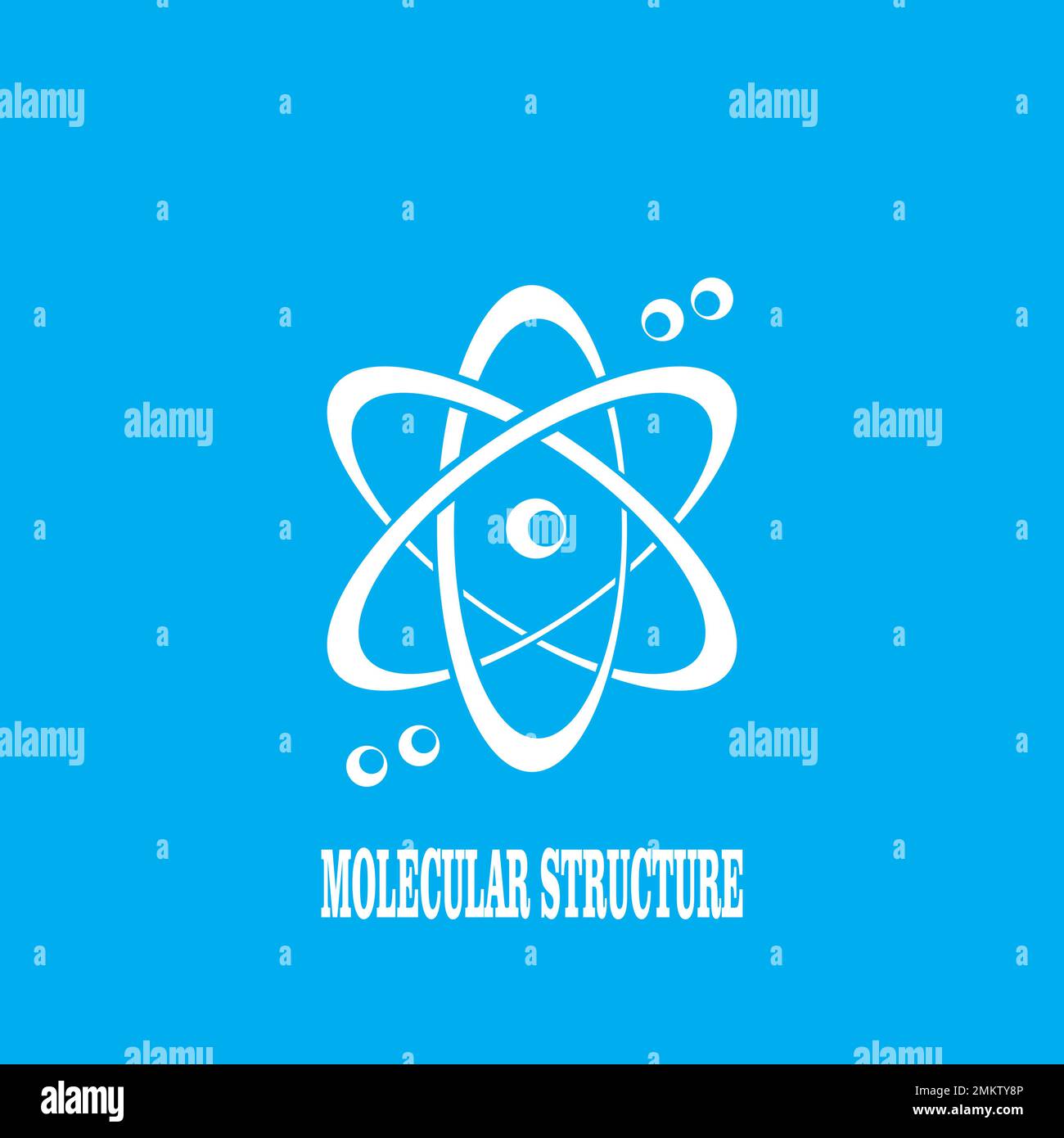 Solid molecule Stock Vector Images - Alamy