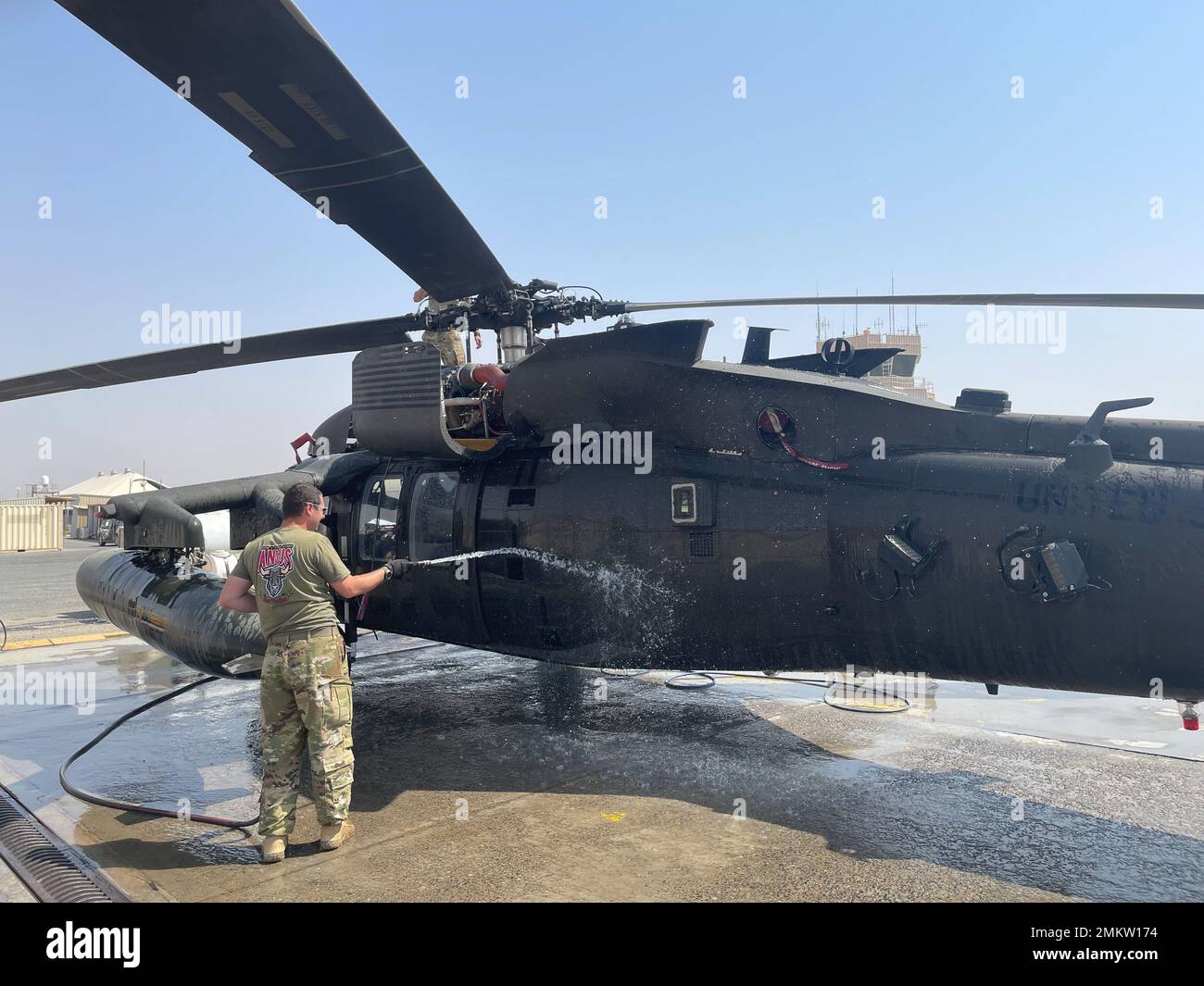 U.S. Army Sgt. Kyle Eddy, a native of Pittstown, NY, and a crew chief ...