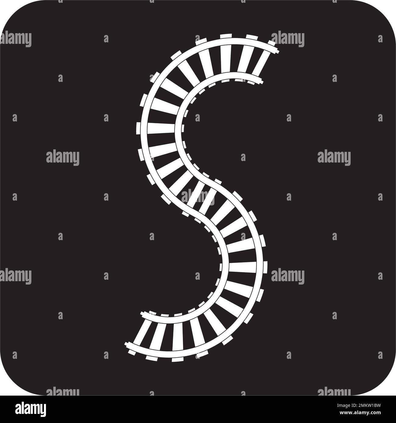 railway logo vector illustration symbol design Stock Vector Image & Art ...