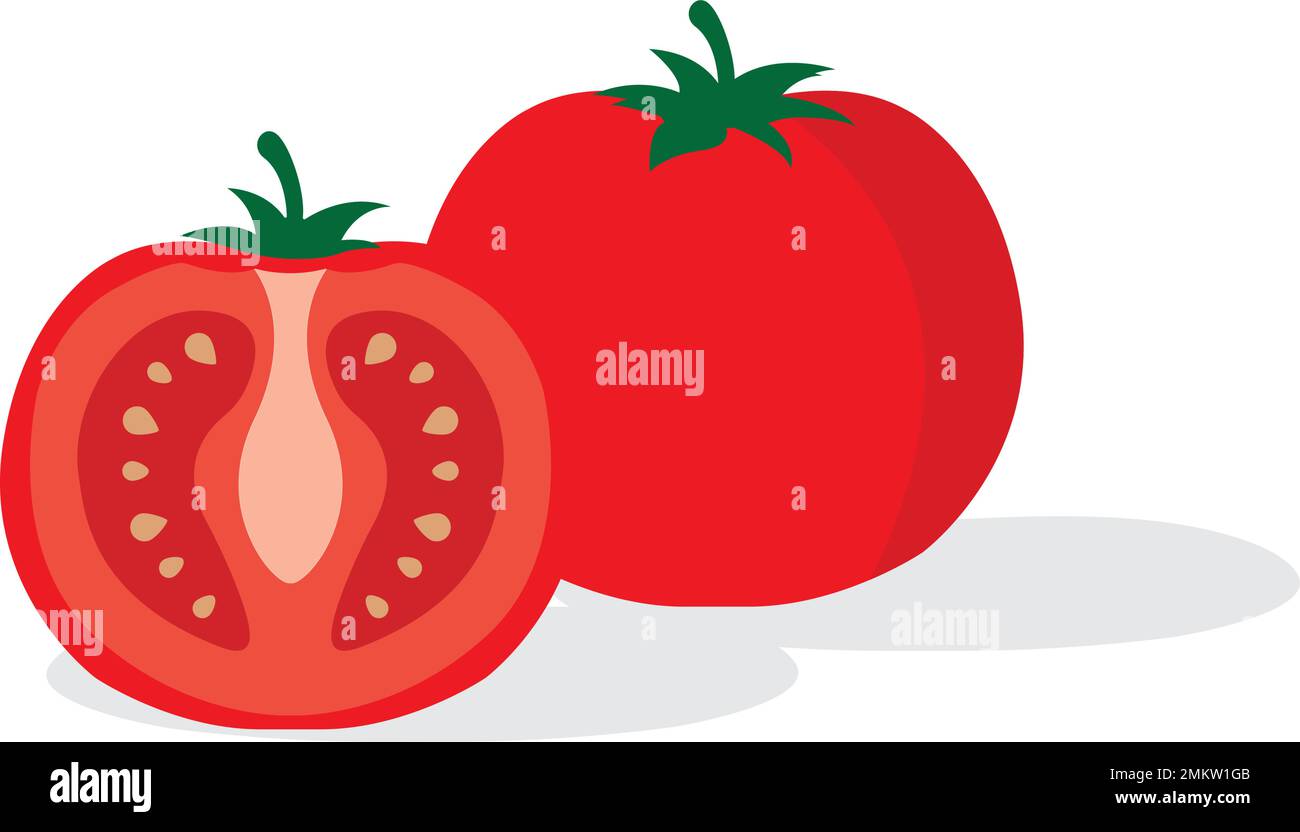 Tomato logo vector illustration design template Stock Vector Image ...