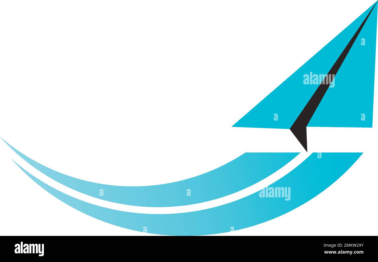 Paper plane Vector icon.illustration design logo template Stock Vector ...