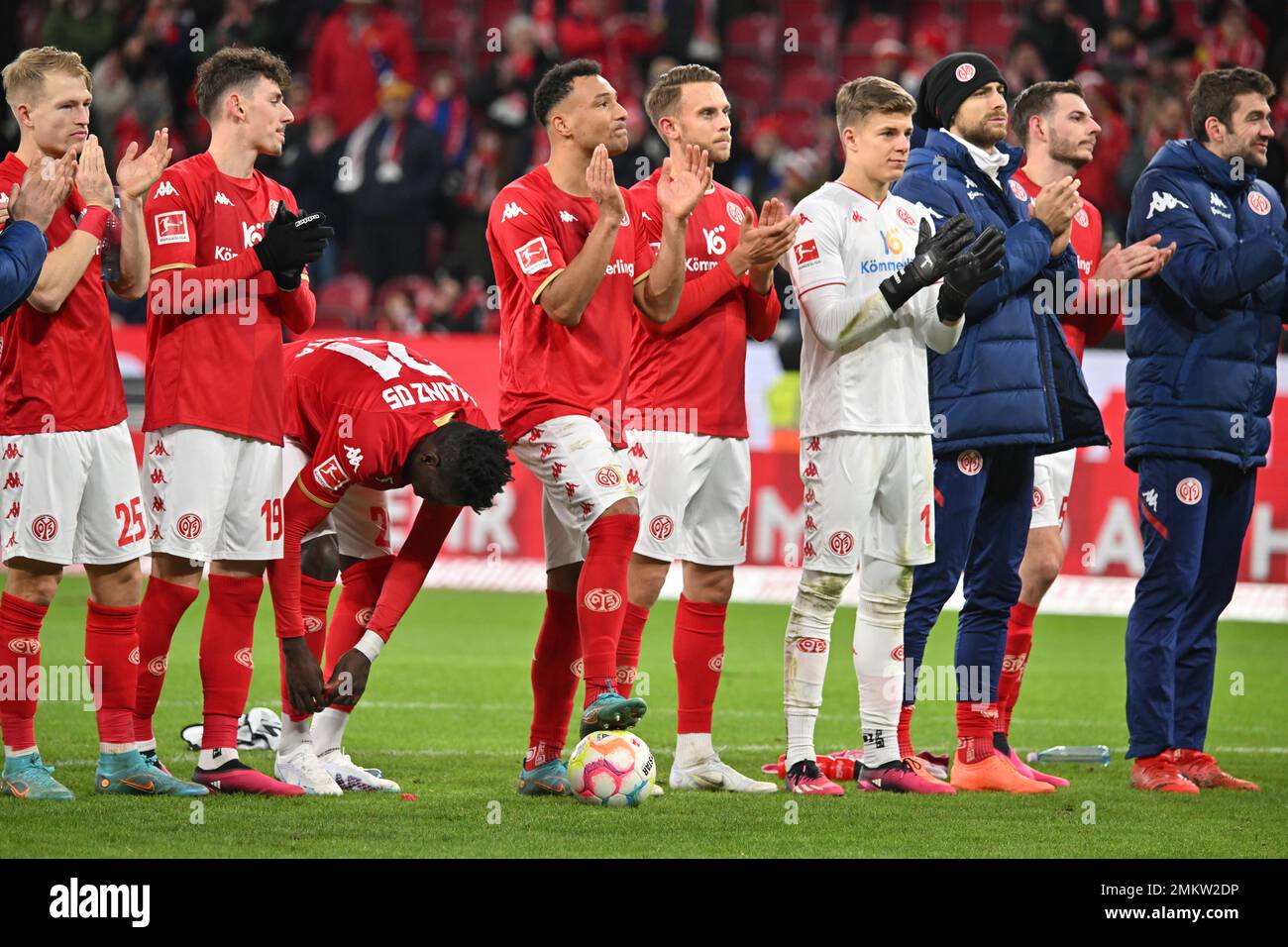 Mainz, Germany. 29th Jan, 2023. Soccer: Bundesliga, FSV Mainz 05 - VfL Bochum, Matchday 18, Mewa ...