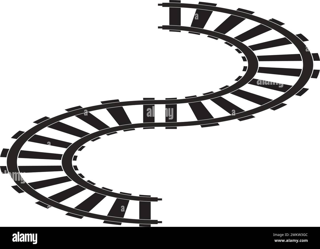 railway logo vector illustration symbol design Stock Vector Image & Art ...