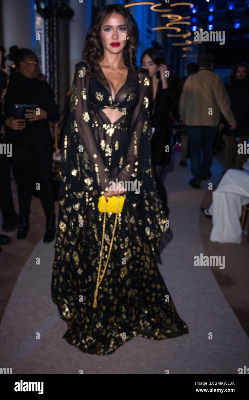 Paris, France. 29th Jan, 2023. Leila Ben Khalifa attends Lebanese ...