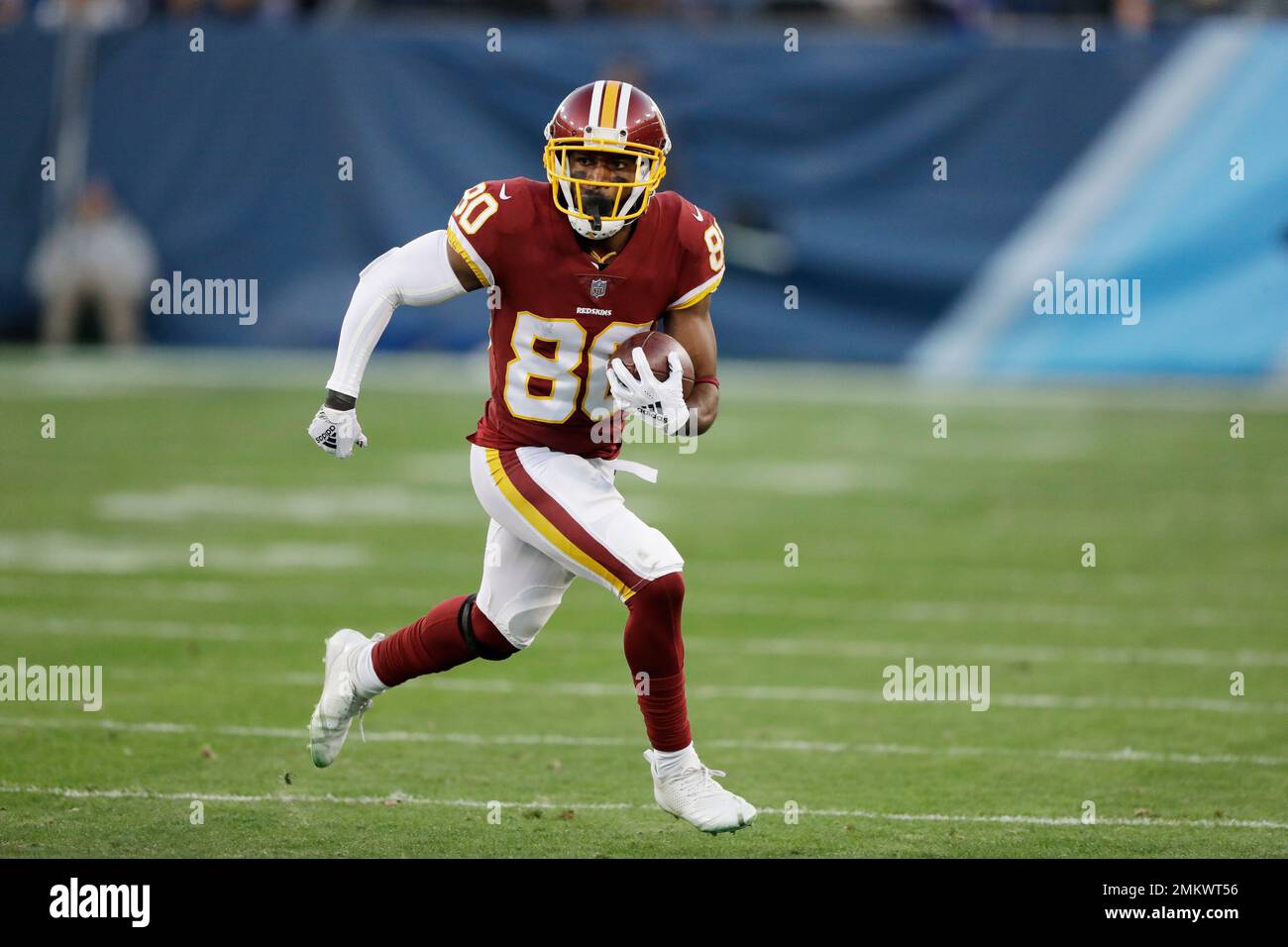 Washington Redskins wide receiver Jamison Crowder (80) plays against ...