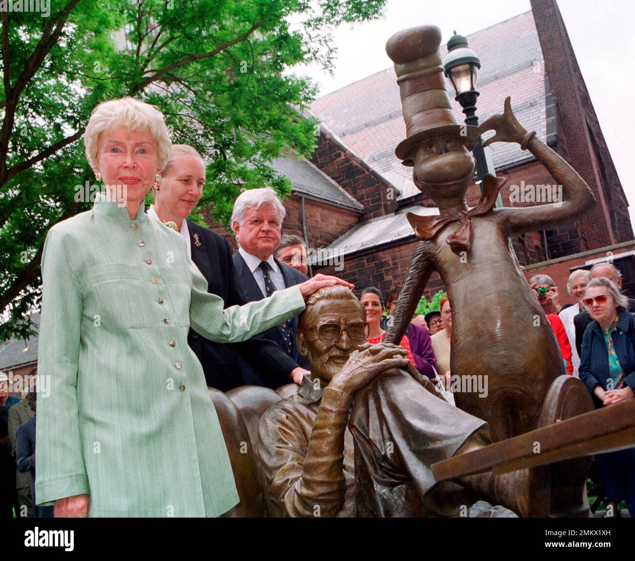 FILE - In this May 31, 2002 file photo, Audry Geisel, widow of Theodore ...
