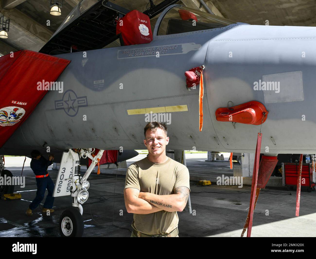 U.S. Air Force Airman 1st Class Sean Farestvedt, 67th Aircraft ...