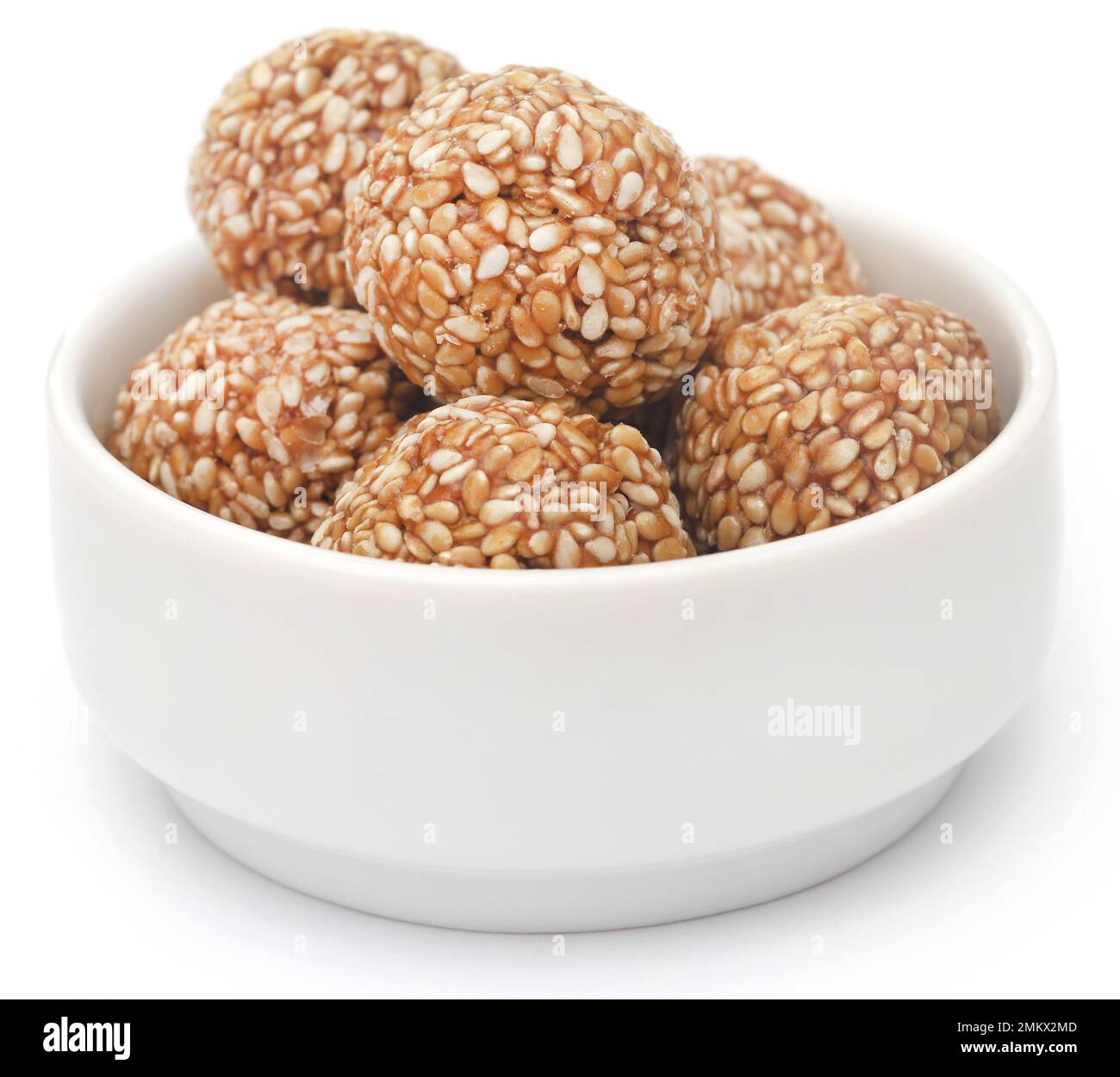 Sesame caramel laddu very popular in Indian subcontinent Stock Photo ...