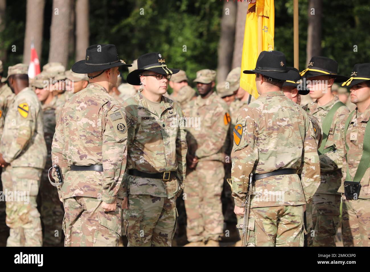 U.S. Army Col. John B. Gilliam, commander of 3rd Armored Brigade Combat ...
