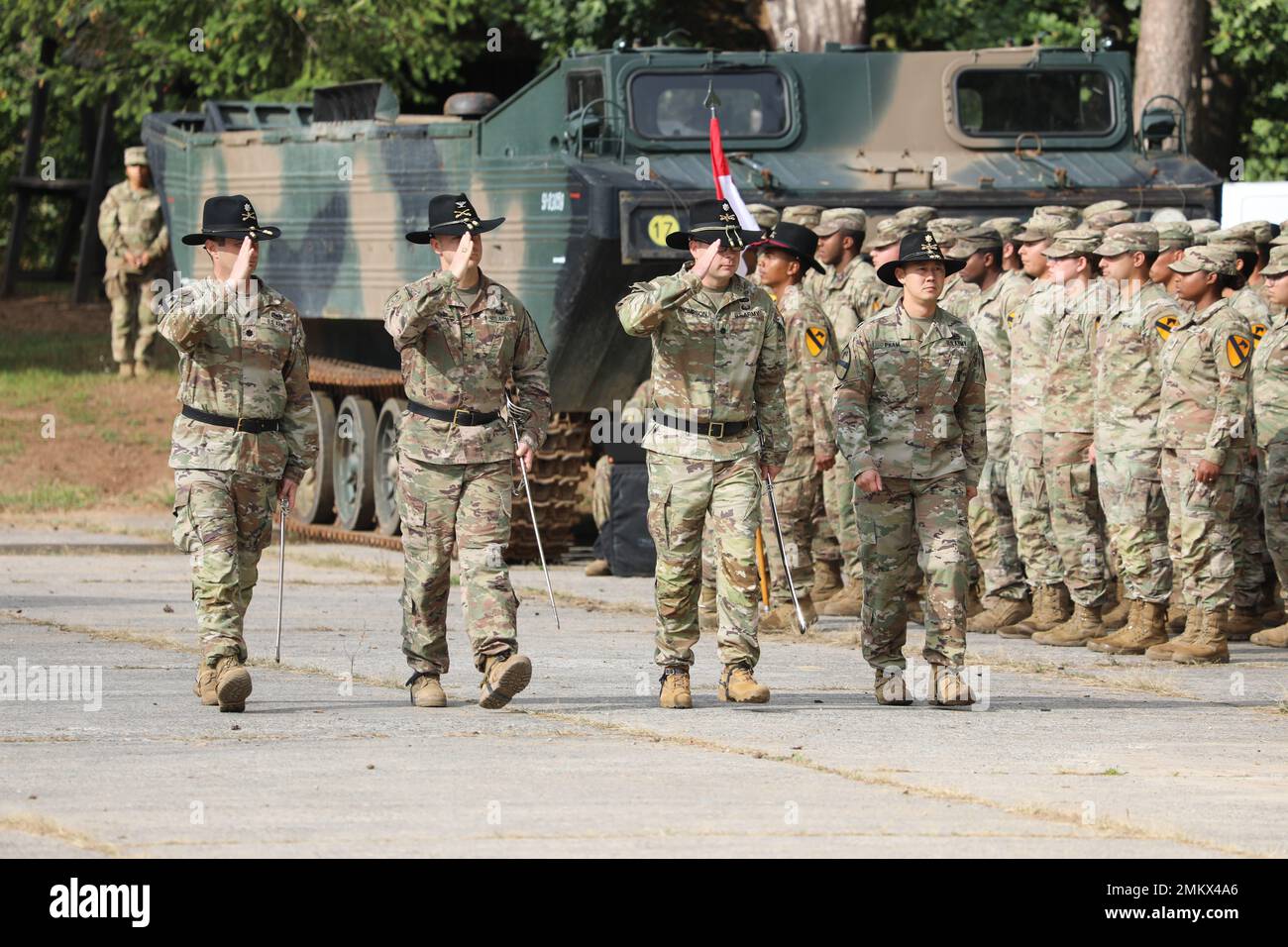 U.S. Army Col. John B. Gilliam, commander of 3rd Armored Brigade Combat ...
