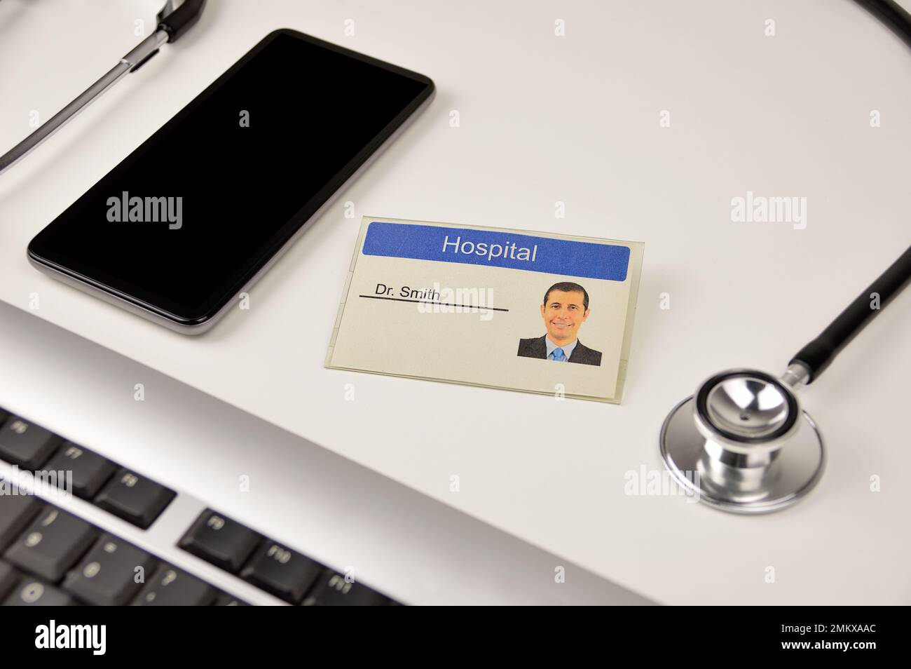 Shot of a identification doctor sign at hospital Stock Photo - Alamy