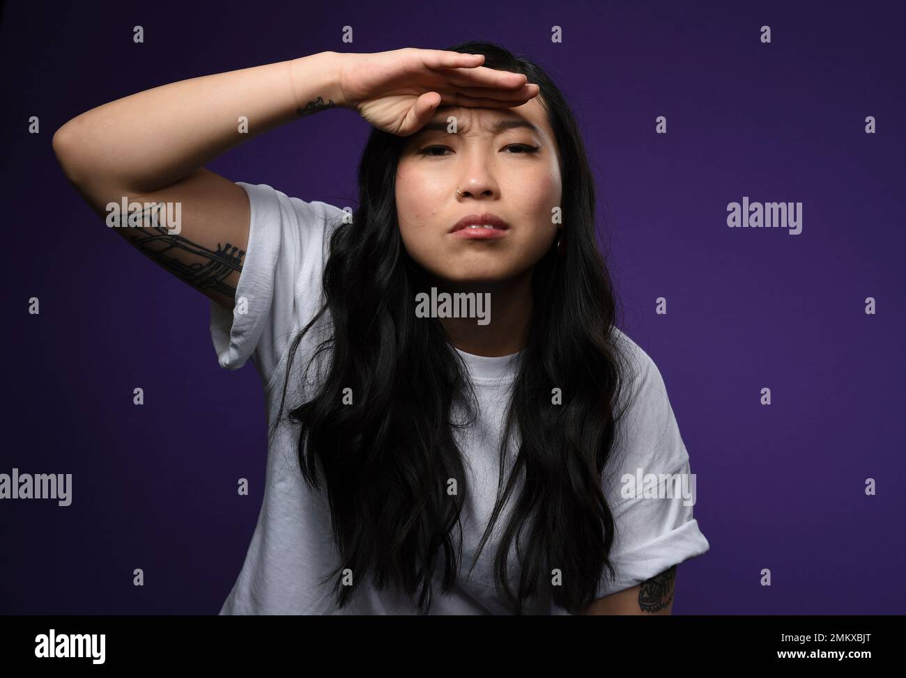 In this Dec. 5, 2018 photo, actress-rapper Awkwafina poses for a ...
