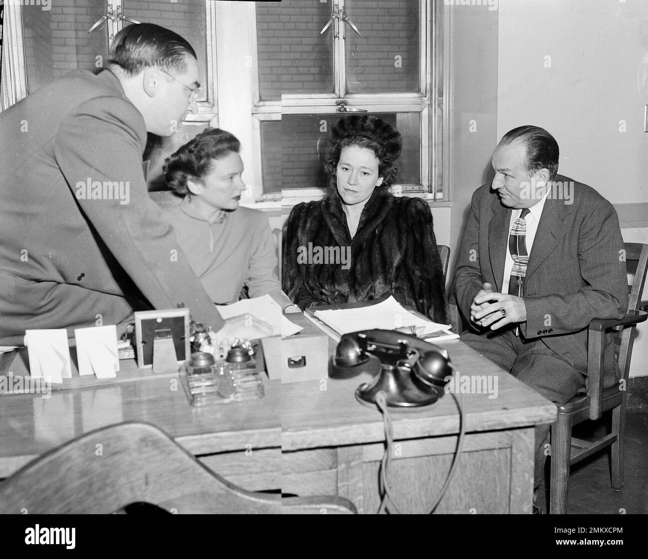 Yvonne Burdick, second from right, and her ex-husband Ralph Van ...