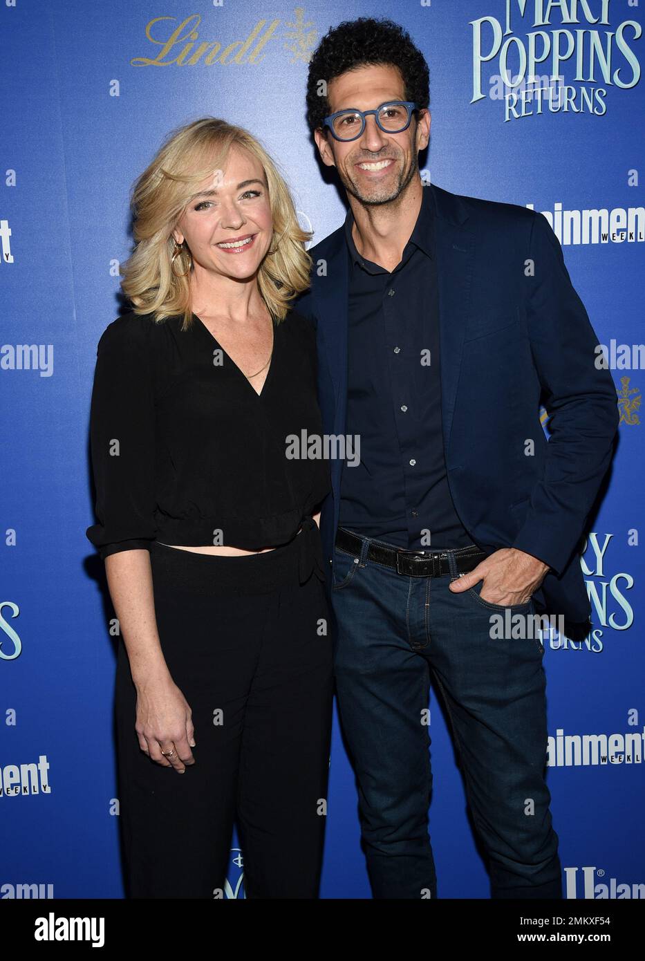 Actors Rachel Bay Jones and Benim Foster attend a special screening of ...