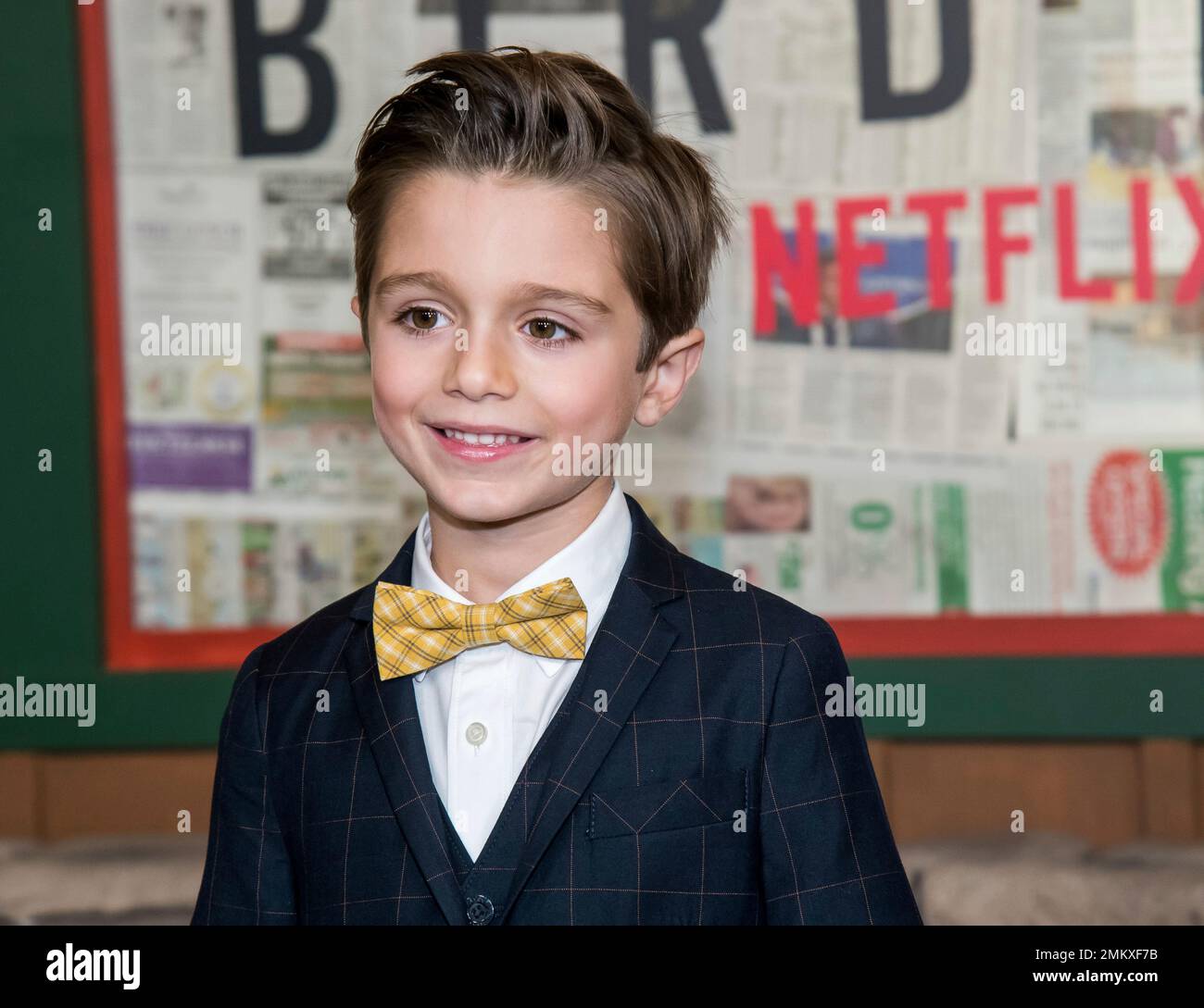 Julian Edwards attends a screening of "Bird Box" at Alice Tully Hall on ...