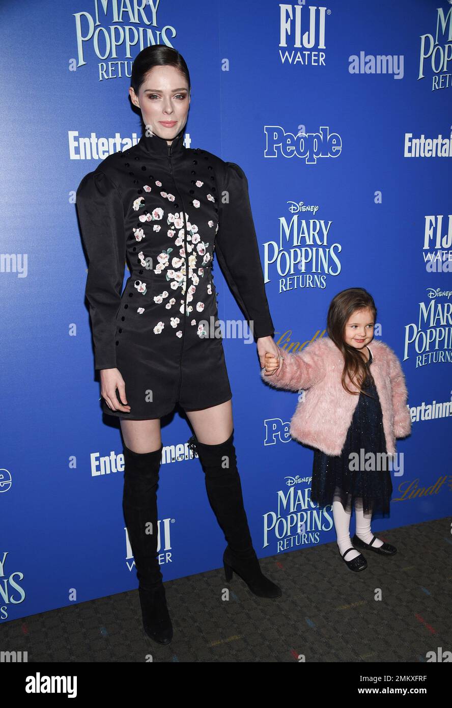 Coco Rocha and daughter Ioni James Conran attend a special screening of ...
