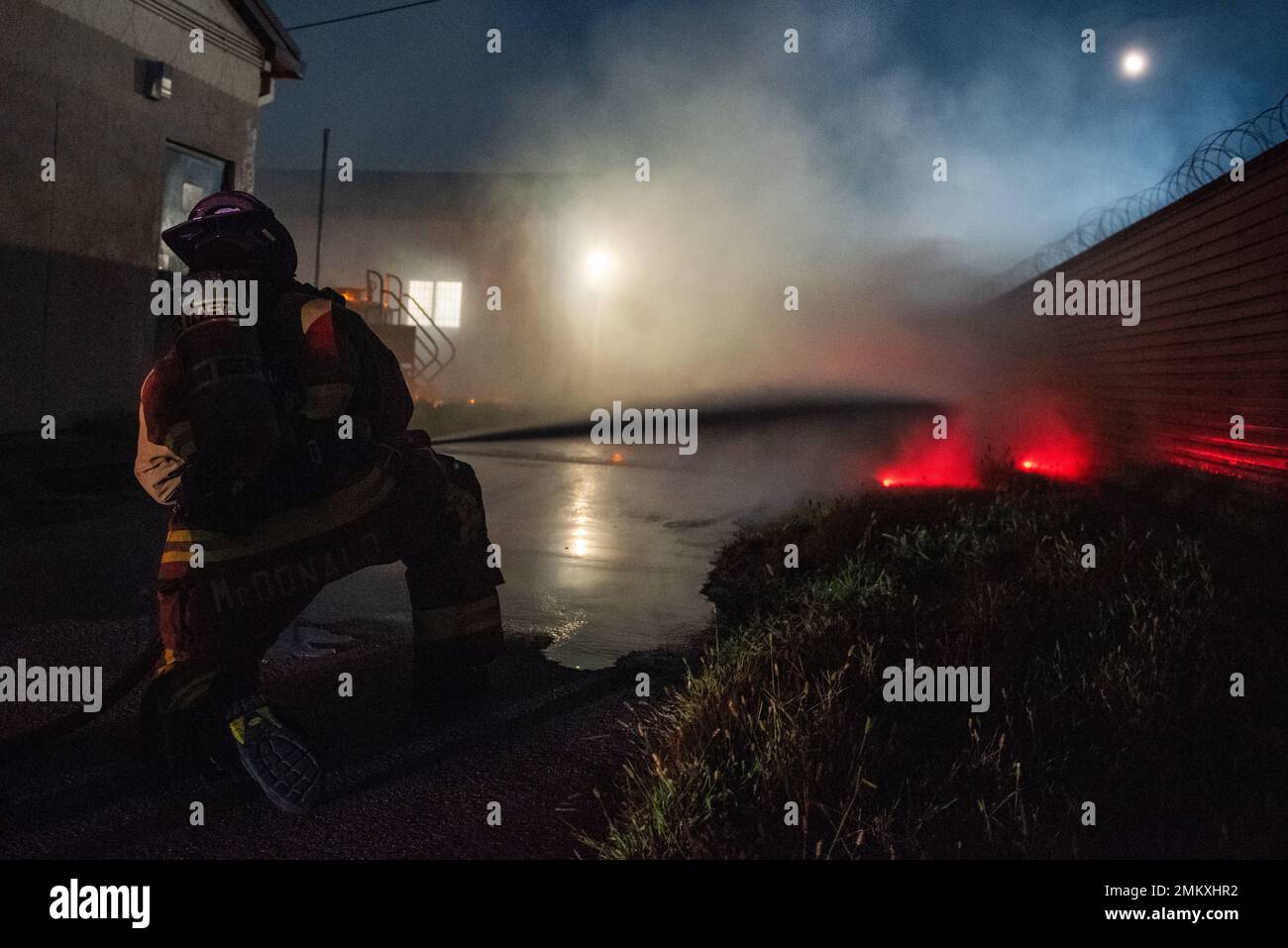 U.S. Air Force Senior Airman Corey McDonald, 51st Civil Engineer ...