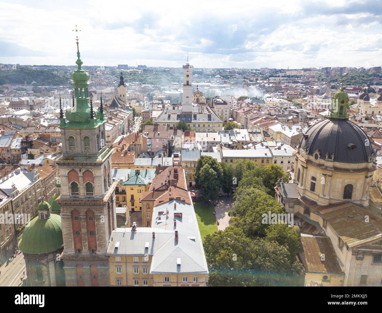Panorama photo lviv city hi-res stock photography and images - Alamy