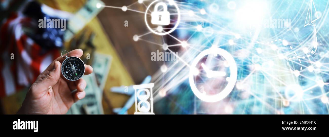 Magnetic compass. The concept of finding successful solutions to ...