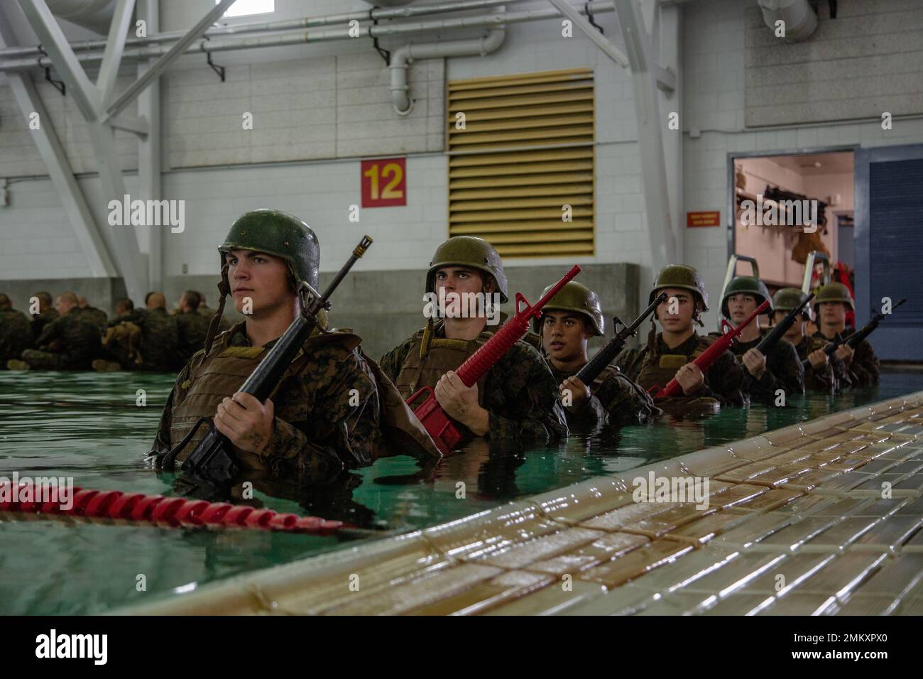 U.S. Marine Corps Recruits with Hotel Company, 2nd Recruit Training ...