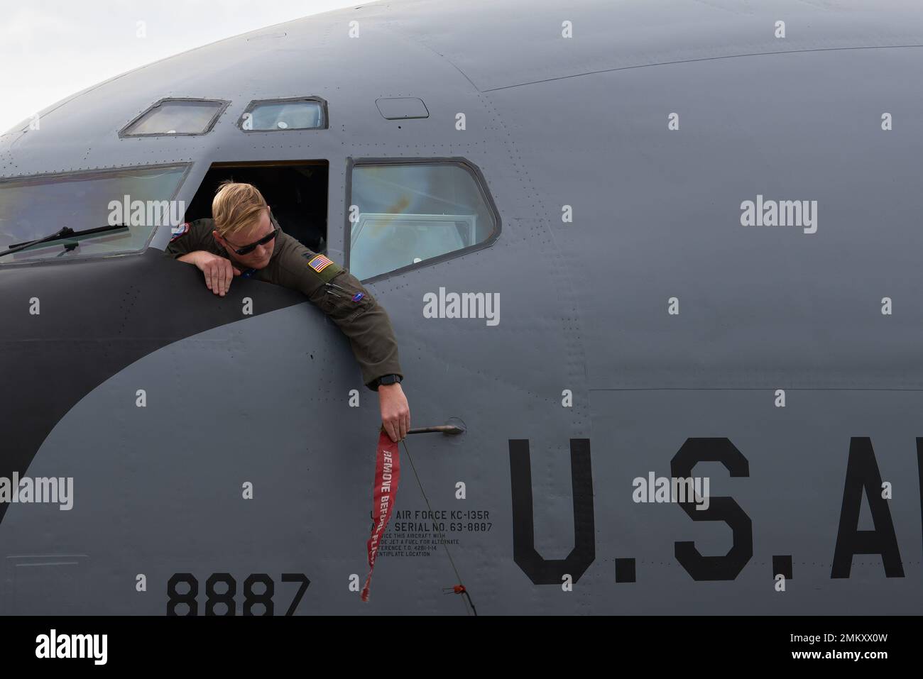 U.S. Air Force Capt. Ryan D'Auteuil, 93rd Air Refueling Squadron KC-135 ...