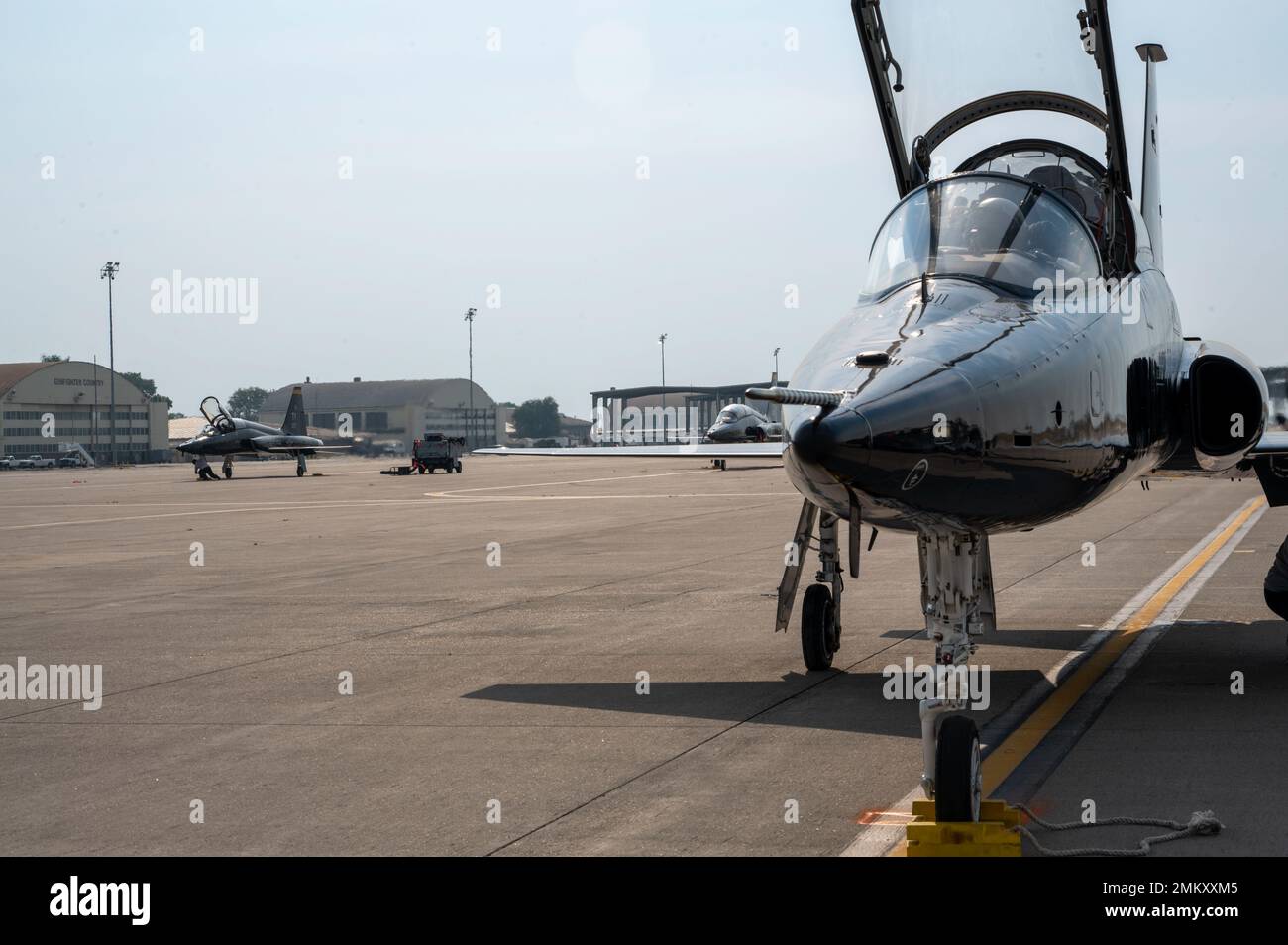 U.S. Air Force T-38A Talons assigned to the 2d Fighter Training ...