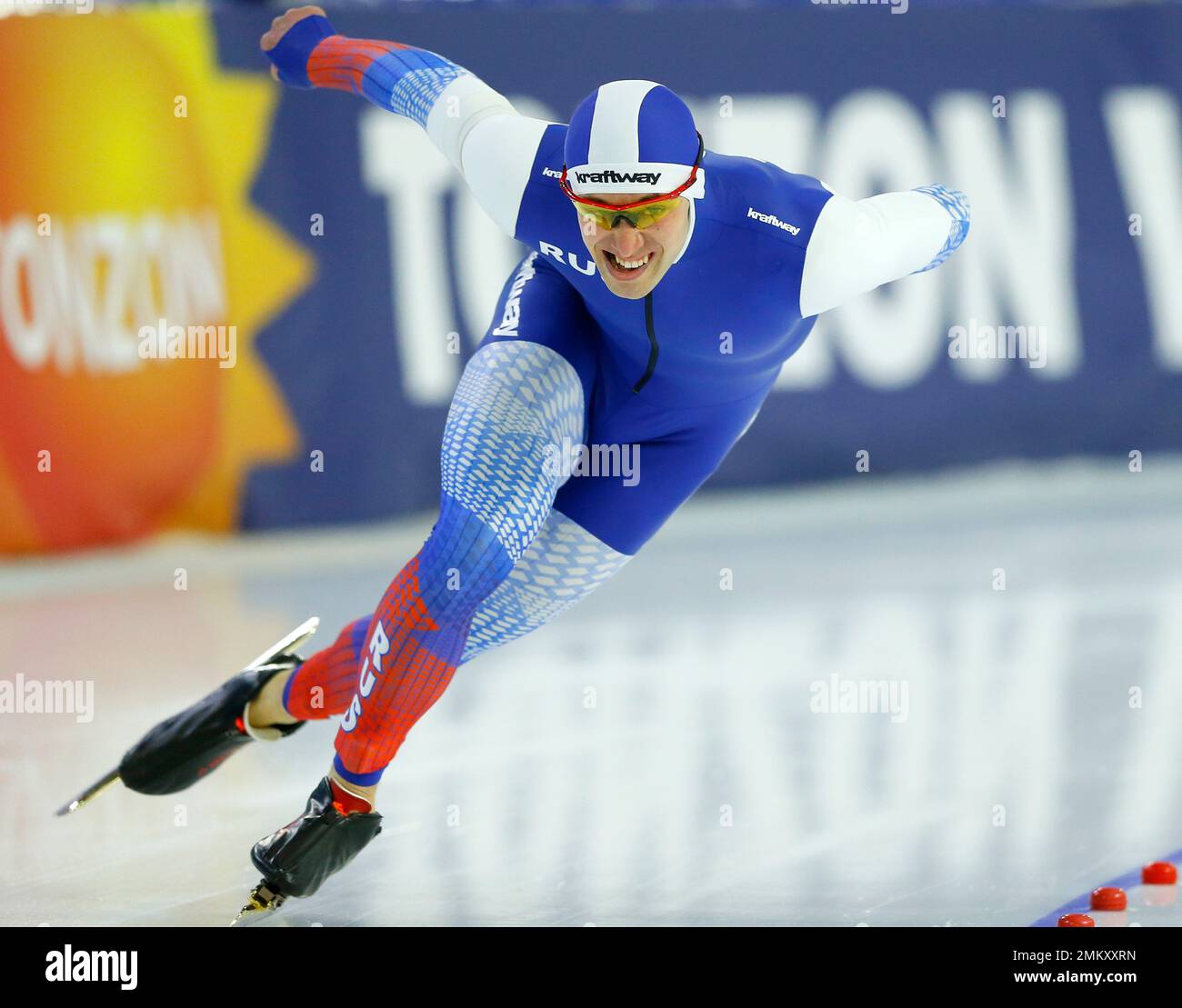 Russia's Viktor Mushtakov competes in the men's 1,000 meters race of ...