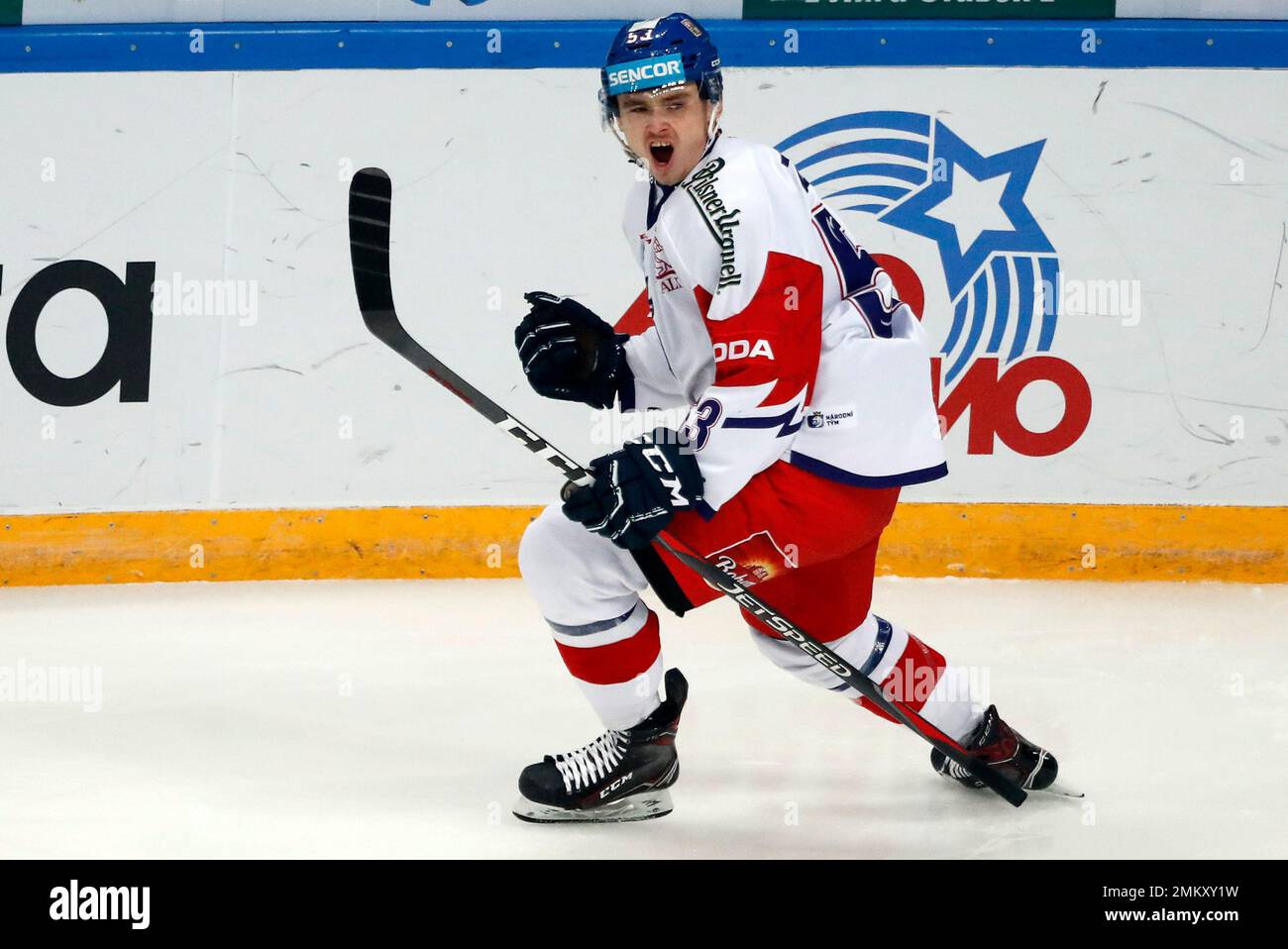 Czech Republic's David Tomasek celebrates after scoring his side's ...